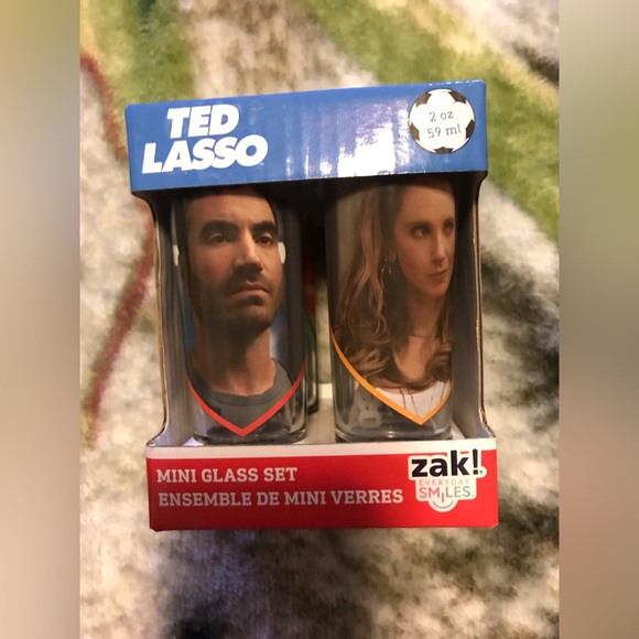 Ted Lasso | Other | Ted Lasso Mini Glass Set | Poshmark